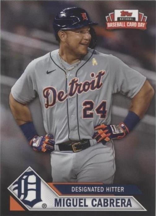 2021 Topps National Baseball Card Day - Miguel Cabrera #11 for sale ...