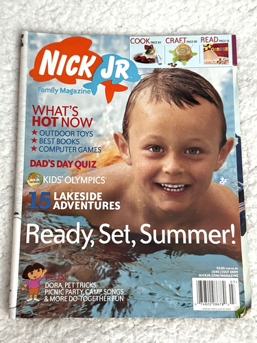 NICK JR FAMILY Magazine June July 2004 - Ready Set Summer 15 Lakeside ...