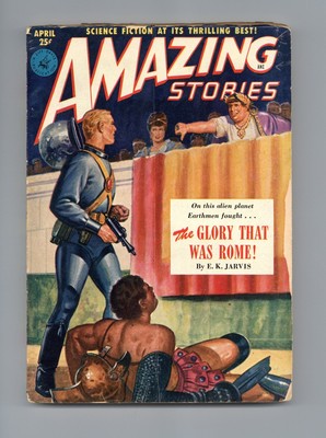Amazing Stories Pulp Apr 1951 Vol. 25 #4 GD+ 2.5 TRIMMED | eBay Australia