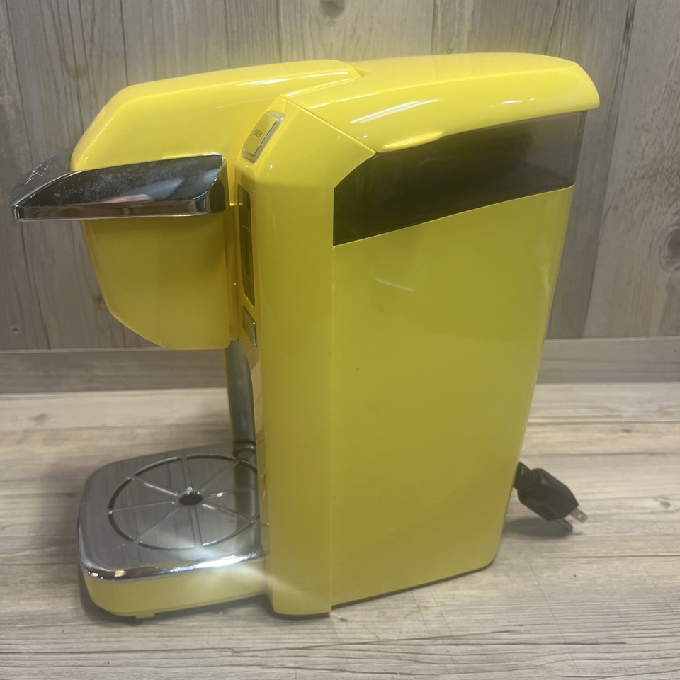 Keurig K10 K-Cup Pod Coffee Maker Machine Single Serve Yellow Sunflower ...