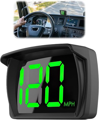 NEW CAR DIGITAL GPS SPEEDO SPEED MPH HUD HEAD UP DISPLAY SPEEDOMETER ...