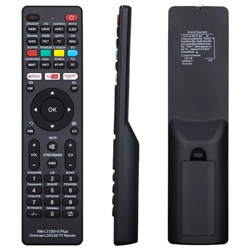 Universal Replacement Remote Control for All Brand Television TV Smart ...