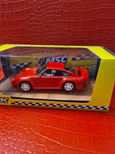 Porsche 959 Street Car red Montecarlo Chasis MSC 6019 | eBay