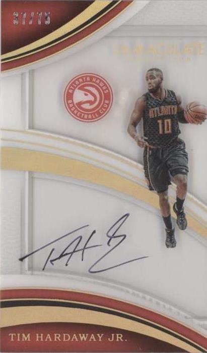 2016-17 Panini Immaculate Collection - Shadowbox Signatures Tim ...