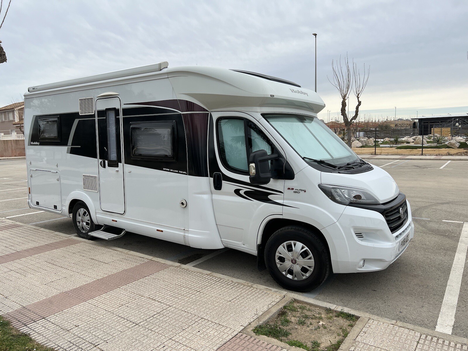 Motorhome Fiat Ducato Lhd Hobby T65 Hfl 2018 - 4 Birth - Ready To Go ...