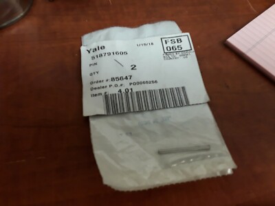 Yale Pin 518791605 Lot of 2 | eBay