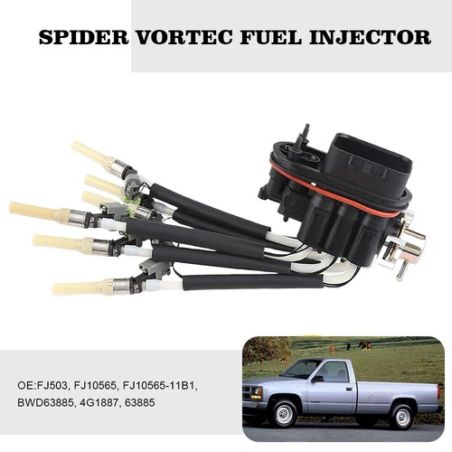 Spider Vortec Fuel Injector Assembly For Chevrolet S10 & Express 1500 ...
