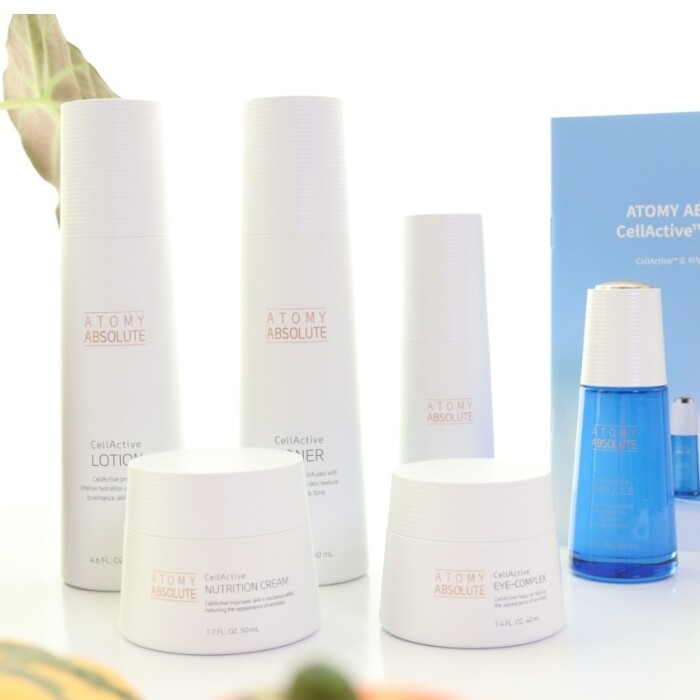 ATOMY Absolute CellActive Set 6-items Dermatology Science Core Essence ...