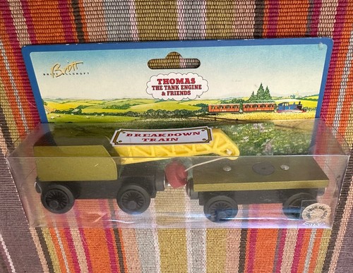 1996 Learning Curve Wooden Thomas Train Breakdown Train! New! Roy ...
