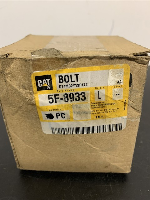 (16) Genuine Caterpillar 5f-8933 Bolts 5F8933 for sale online | eBay