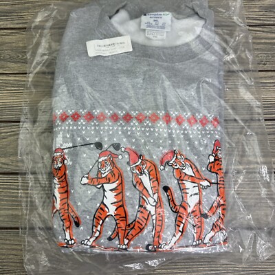 BARSTOOL GOLF TIGER SWING CHAMPION CREW NECK GRAY SWEATSHIRT SIZE 3X ...