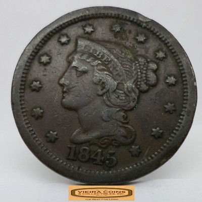 1845 Large Cent - #C42286NQ | eBay