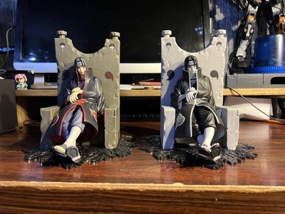 Dioramatic Itachi B & D Prize 2-Piece Figure Set, Sitting Pose, No Box ...