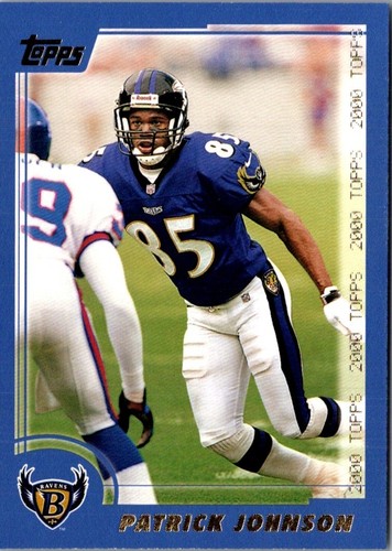 2000 Topps Patrick Johnson #187 Baltimore Ravens Football Card | eBay