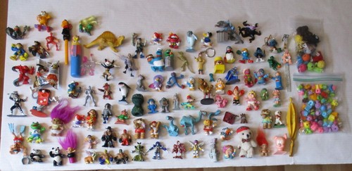 HUGE Lot Mini Figures PVC Collectibles 80s 90s TV Movie Cartoons ...