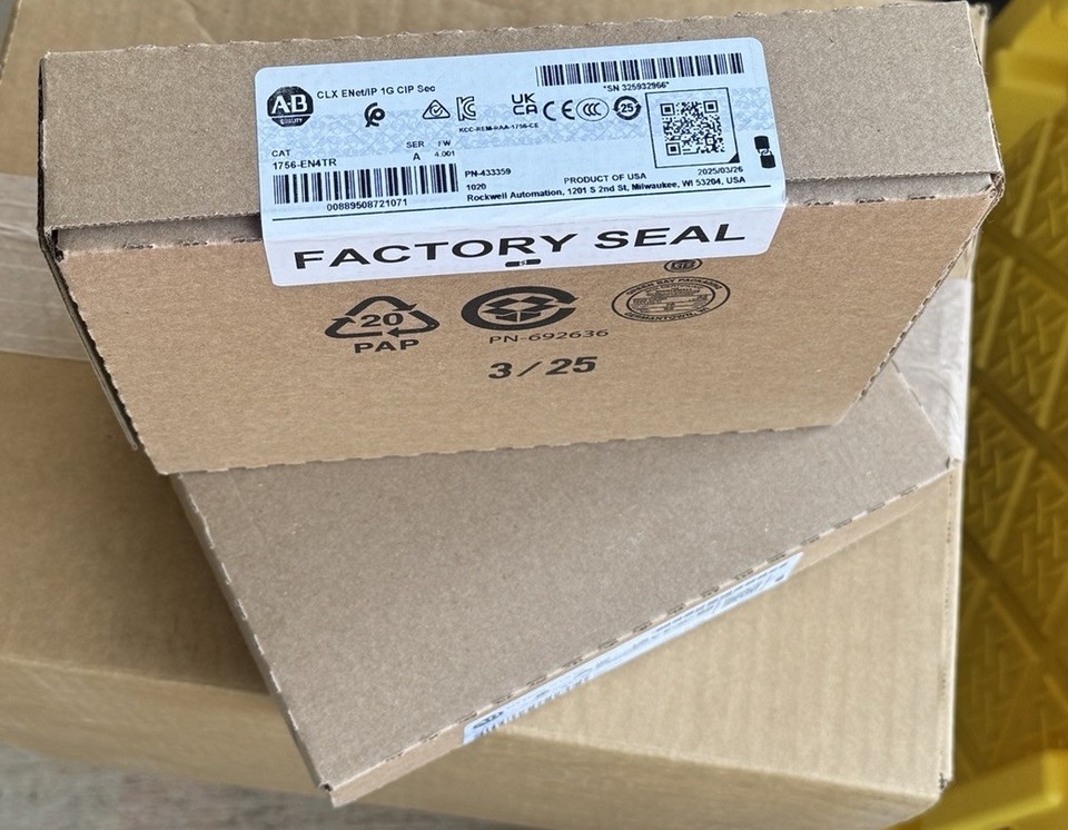 New Factory Sealed Allen Bradley 2023 1756-EN4TR /A EtherNet/IP Module ...