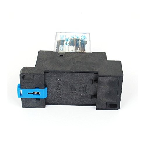 3PDT 11 Pin Relay With Socket 12 V Relay 5PCS DC 24V Coil 5A 3PDT ...