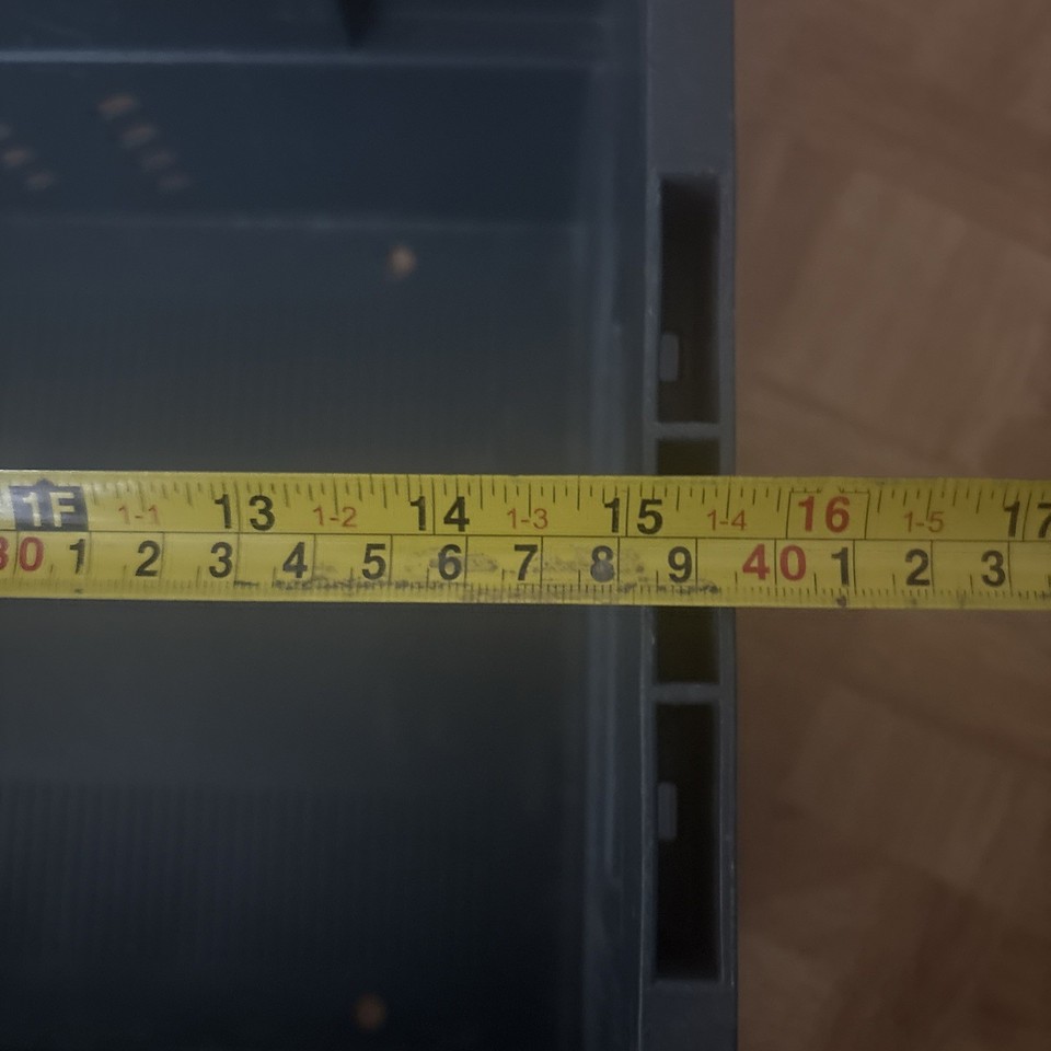 Royal Mail Stackable Post Parcel Storage Box Grey Plastic | eBay UK