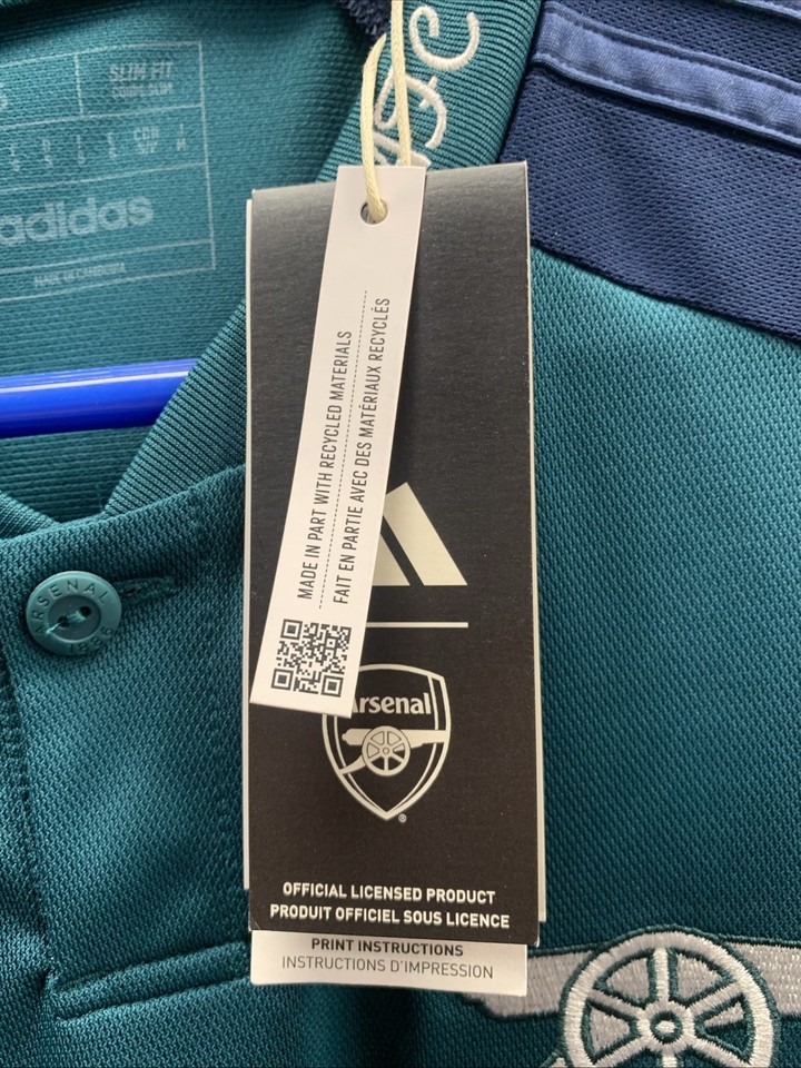Adidas Arsenal 23/24 Third Men’s Shirt Small HR6935 | eBay UK