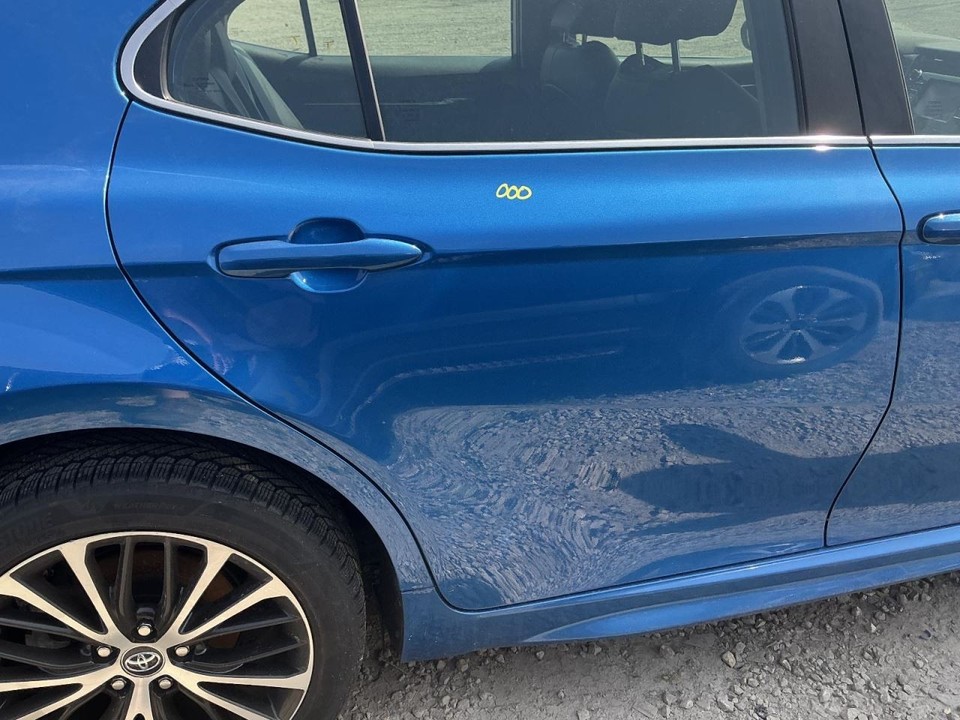 Passenger Right Rear Side Door Blue Streak 8T7 Fits 18-23 CAMRY 837423 ...