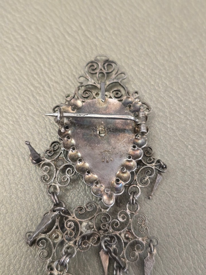 Vintage Scandinavian 830 Silver Solje Large Brooch | eBay UK