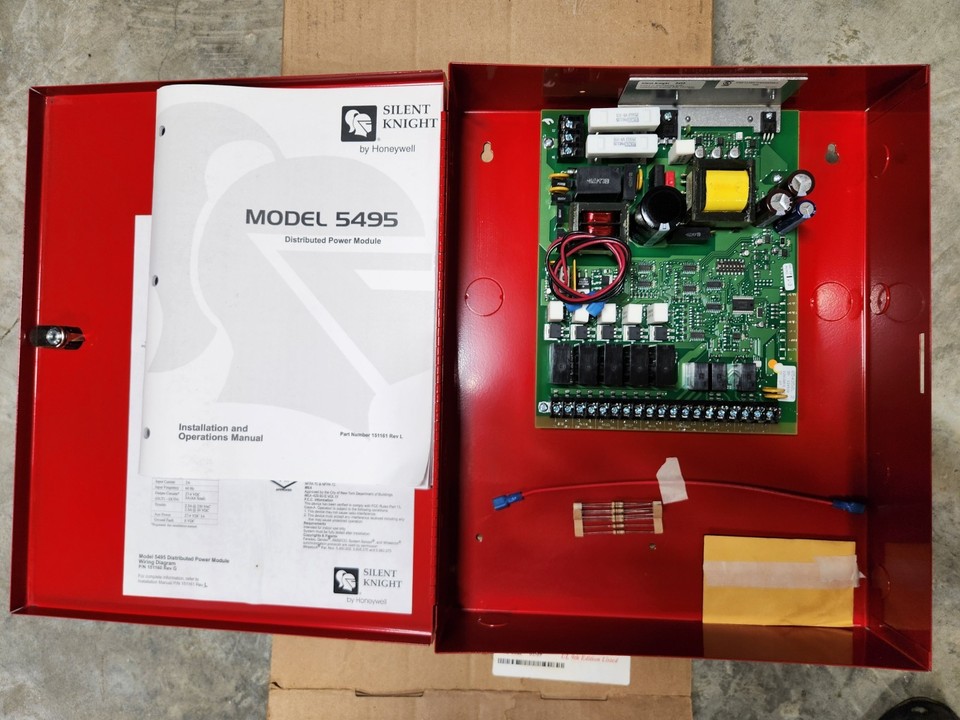 Silent Knight 5495 Power Supply SK-5495, Brand New, Free Rush Ship ...