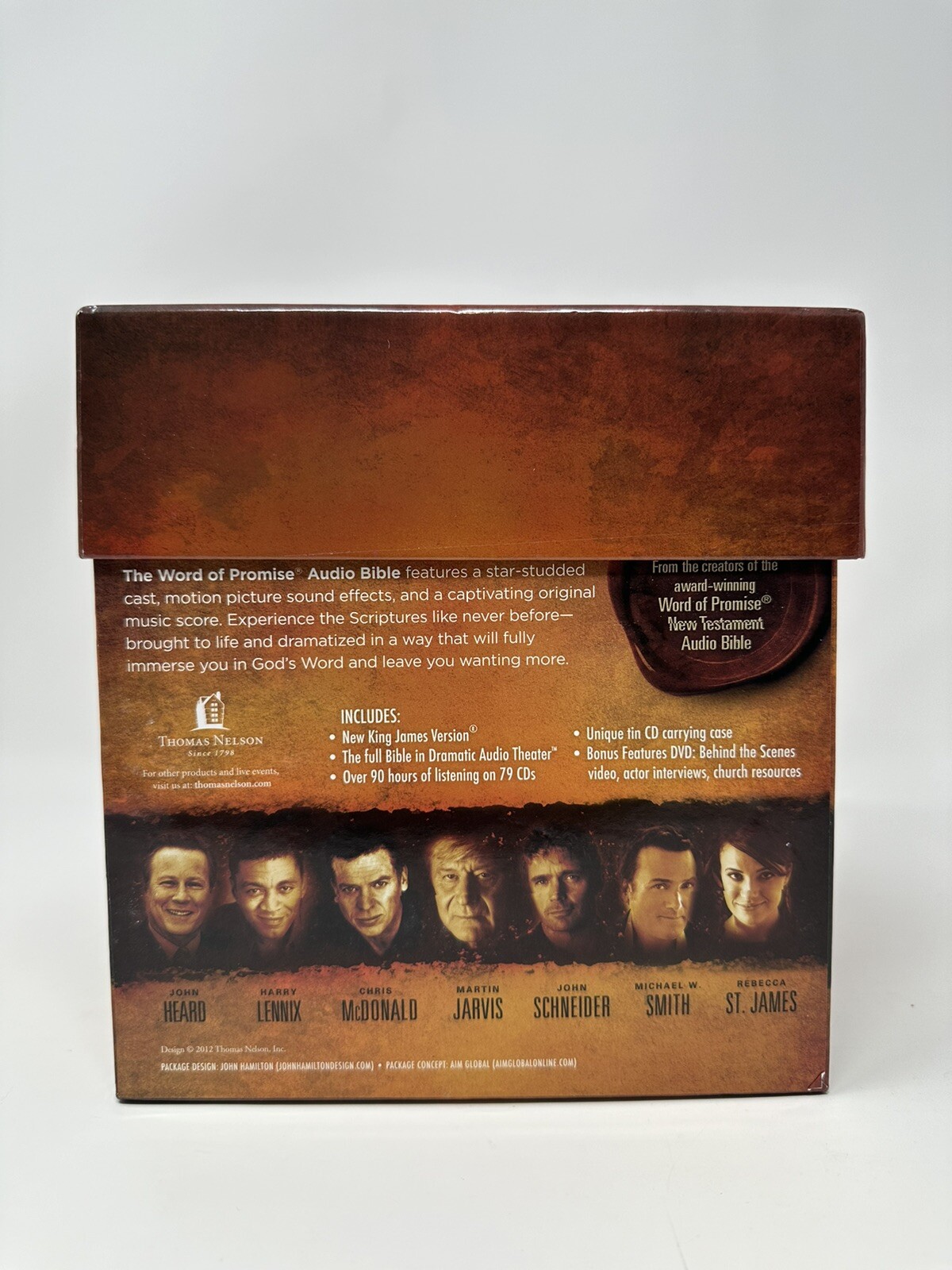 NKJV the Word of Promise Complete Audio Bible, Audio CD by Not ...