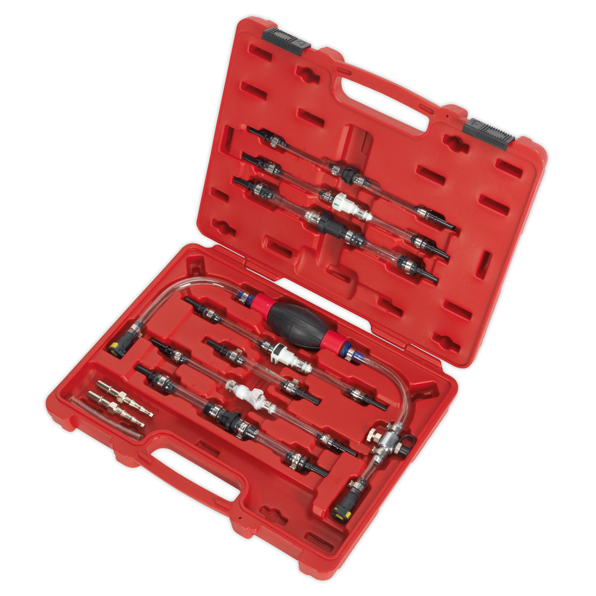 Sealey Diesel Engine Fuel Primer Priming & Bleeding Tool Kit - Male ...