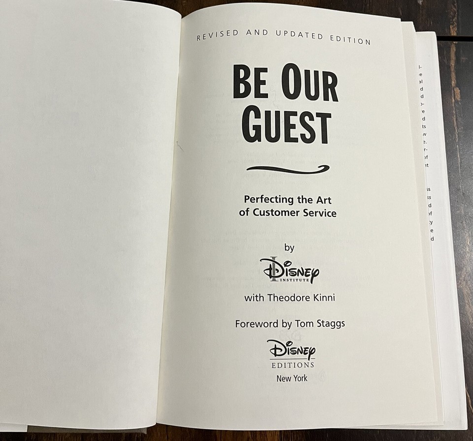 A Disney Institute Book Ser.: Be Our Guest (Revised and Updated Edition ...