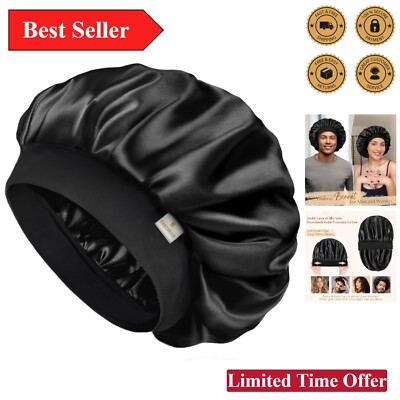 Satin Hair Protection Bonnet for Men - Comfort and Versatility Combined ...