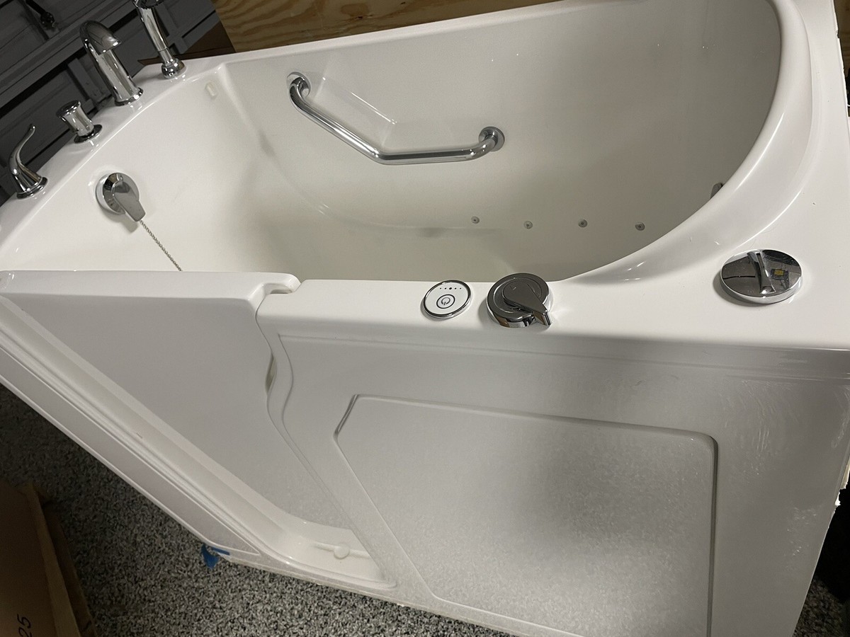 Walk In Bathtubs Costco Ella Royal 52 In. Acrylic Walk In Whirlpool