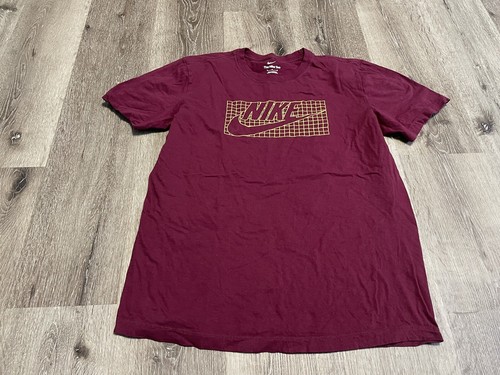 #J51 Men Mens Medium Swoosh Logo Basic Tee Cotton | eBay