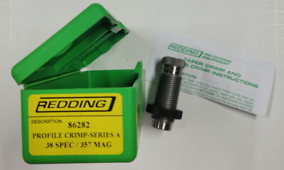86282 REDDING PROFILE CRIMP DIE - 38 SPECIAL/357 MAGNUM - BRAND NEW ...