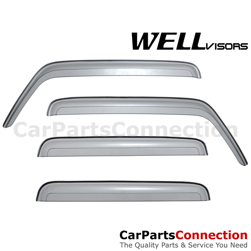 WellVisors Window Visors 2006-2010 For Hummer H3 Side Deflectors stick ...
