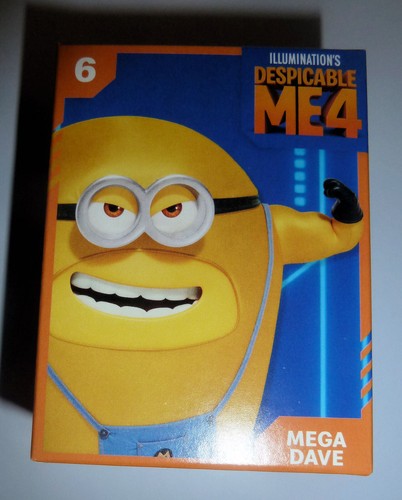 McDonald's 2024 DESPICABLE ME 4 Toy - #6 MEGA DAVE Minion Figure NEW | eBay