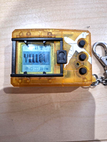 BANDAI Digital Monster X Ver. 3 Digimon Digivice Game Yellow portable ...