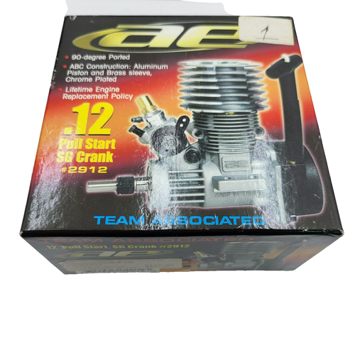 Team Associated Nitro TC3 .12 engine pull start #2912 w/ original box ...