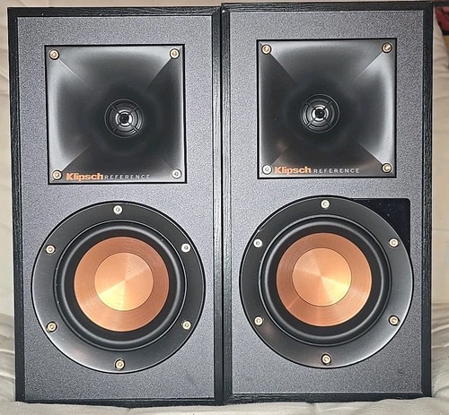 Klipsch R-41PM. Powered Bookshelf Speakers. No Remote or Covers. | eBay
