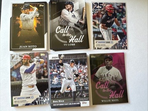 2025 Topps Series 1 Insert Lot - All Topps, Call To The Hall, More - 36 ...