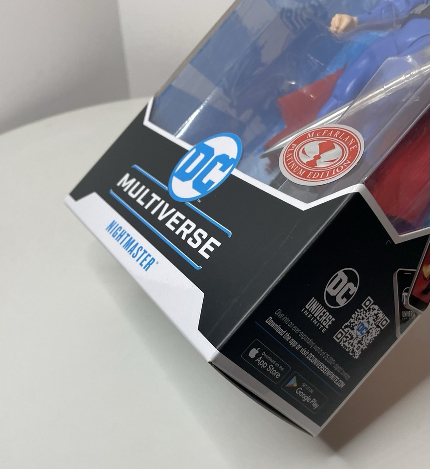 Mcfarlane DC Multiverse NIGHTMASTER 7” Action Figure Red Platinum Chase ...
