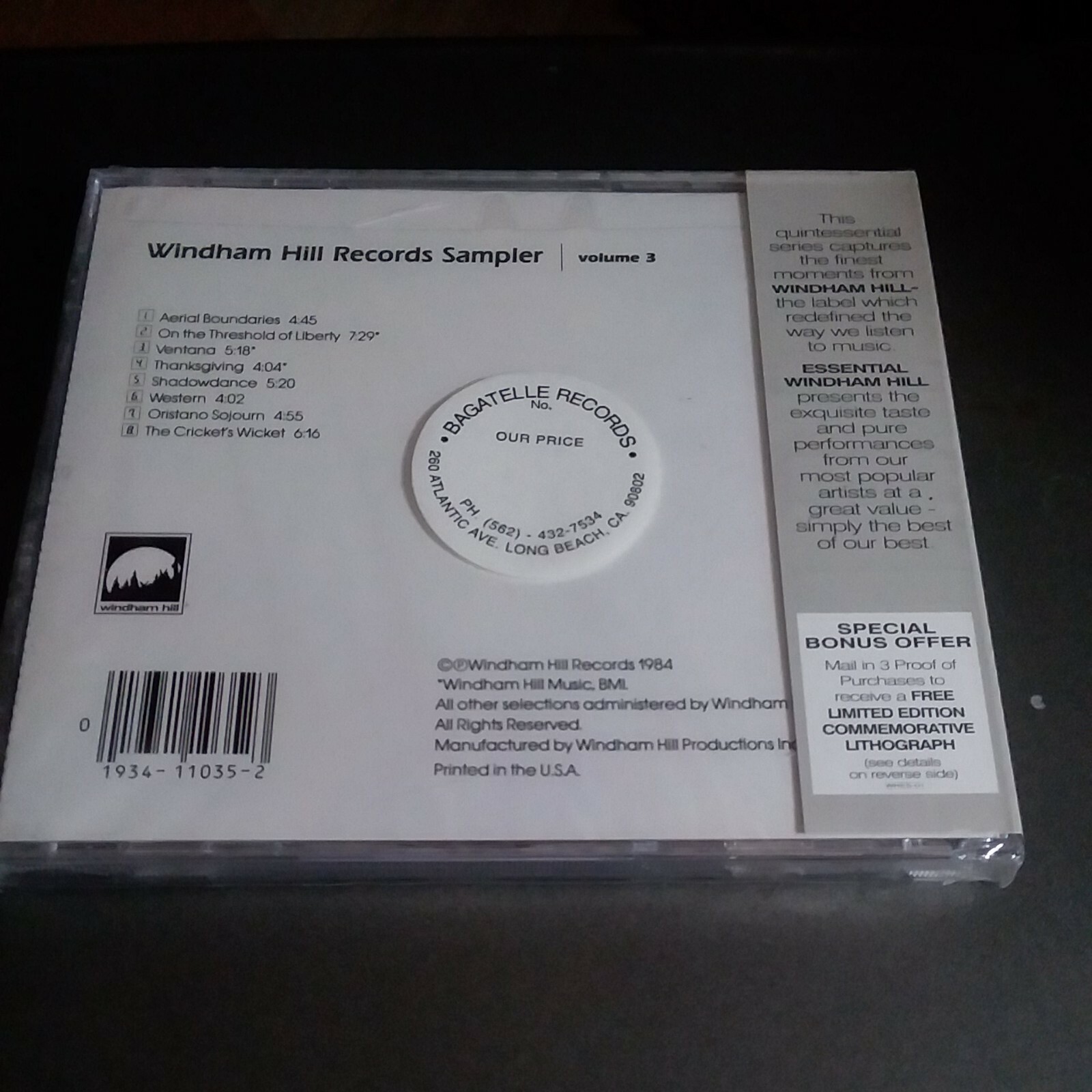 WINDHAM HILL SAMPLER 84 CD VARIOUS ARTISTS BRAND NEW SEALED | eBay