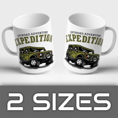 4x4 MUG land range four by four off road rover present gift | eBay UK