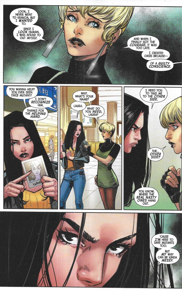 Laura Kinney Wolverine Comic 1 Cover D Logo Variant 2024 Erica Schultz ...