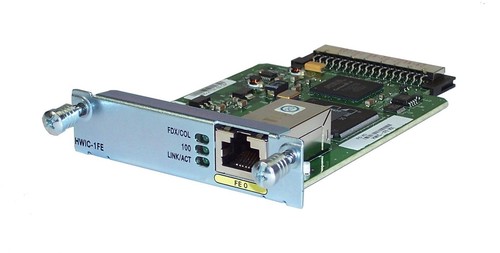 Cisco HWIC-1FE 73-10676-02 800-27737-02 network interface card router ...