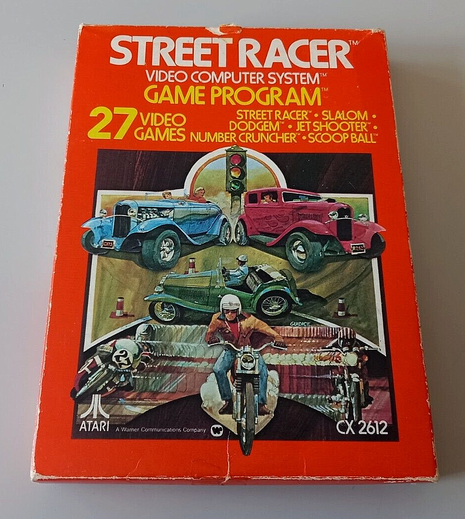 Street Racer Atari 2600 - Prix - Photo - Présentation
