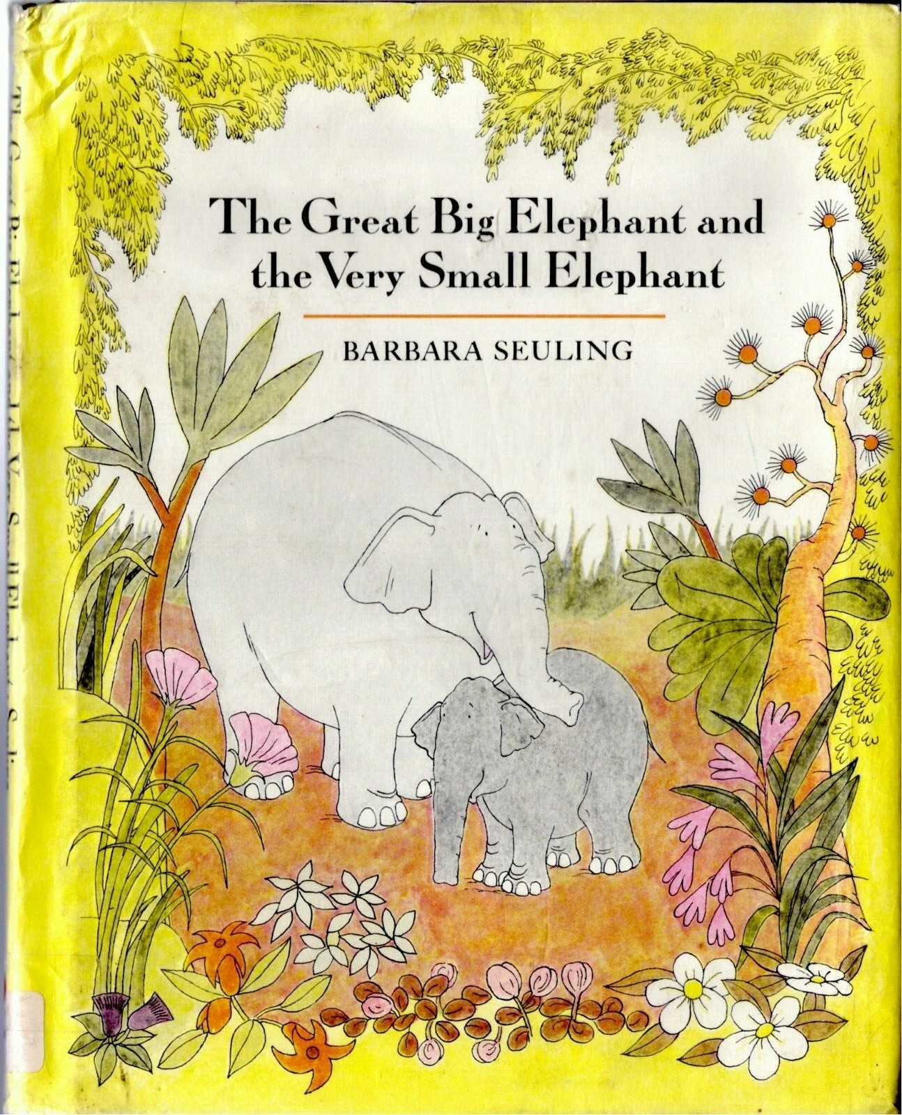 The Great Big Elephant & the Very Small Elephant by Barbara Seuling | eBay
