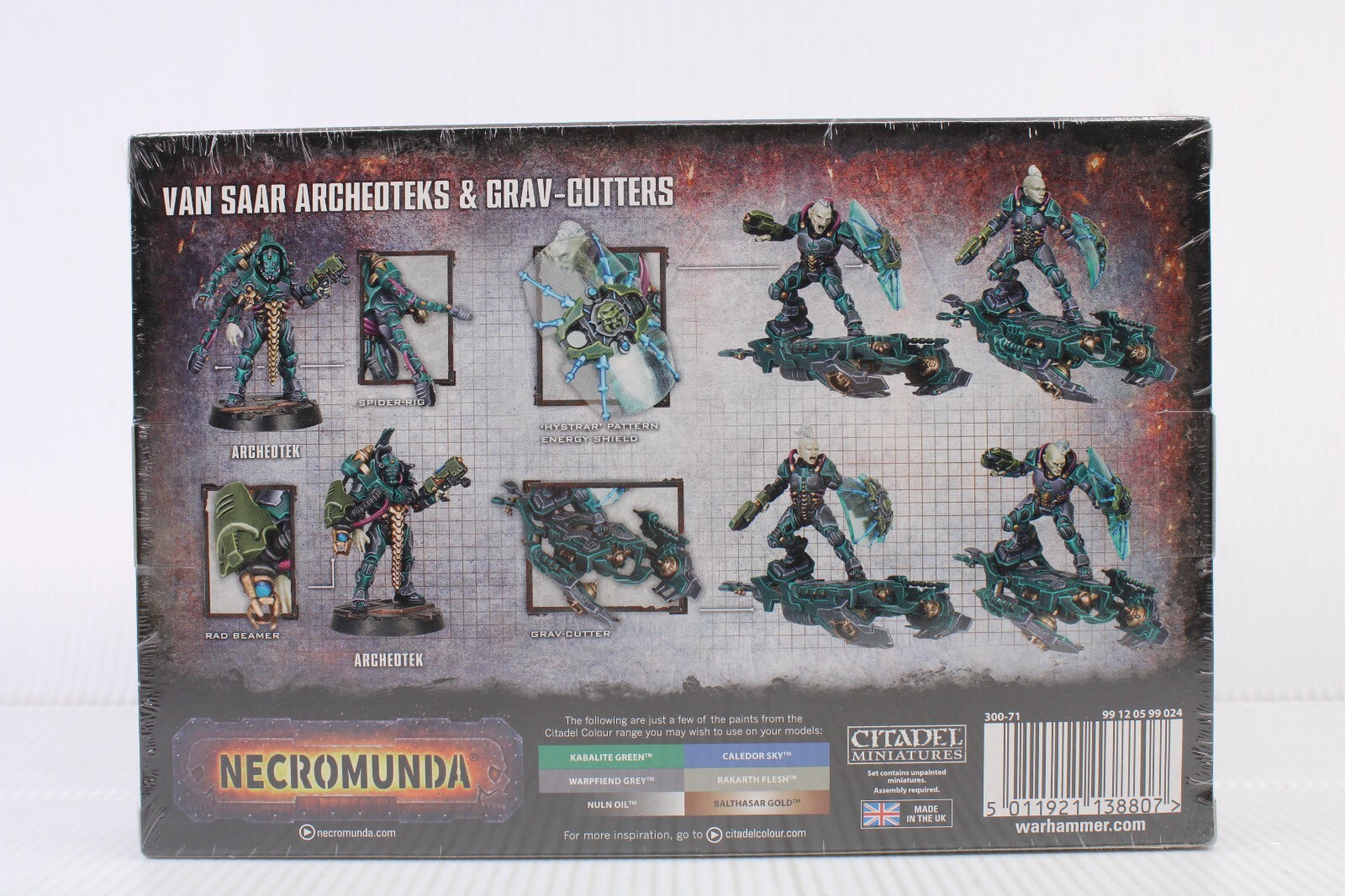 Warhammer 40000 40k Kill Team Necromunda Van Saar Archeoteks 8921 a for ...