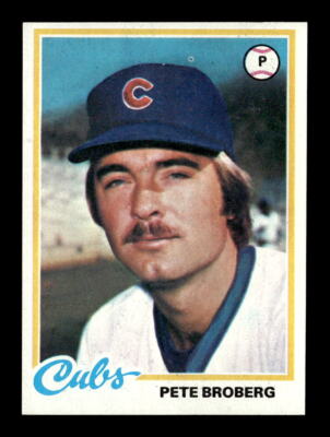 1978 Topps #722 Pete Broberg Chicago Cubs NM Baseball Card *J301 | eBay
