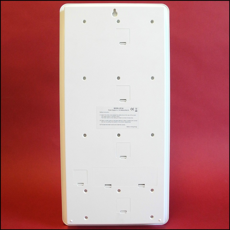 Grayson World Time Zone Flip Clock New York London Hong Kong Frankfurt ...