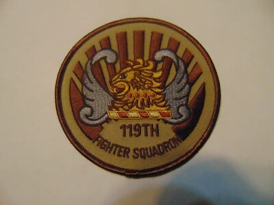 MILITARY PATCH SEW ON 119TH FIGHTER SQUADRON | eBay